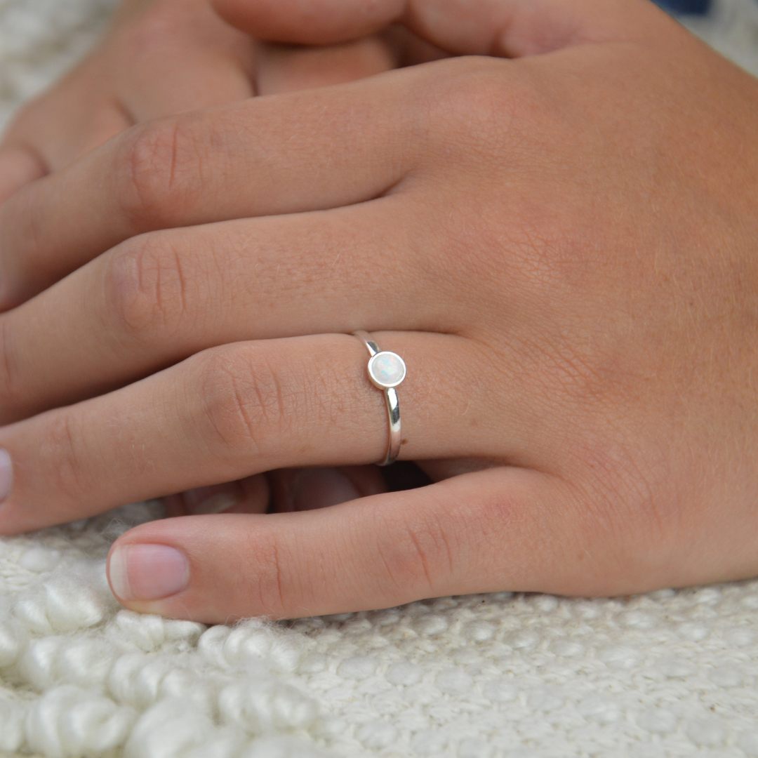 Sparkling Little Fire Snow Ring – Vanilla Shore