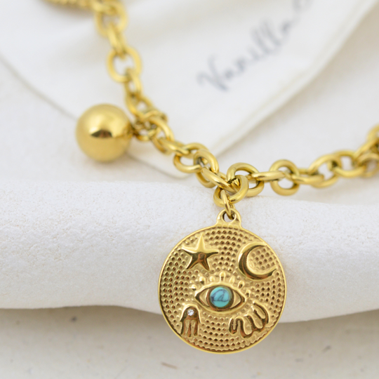 Celestial Guardian Necklace – Vanilla Shore