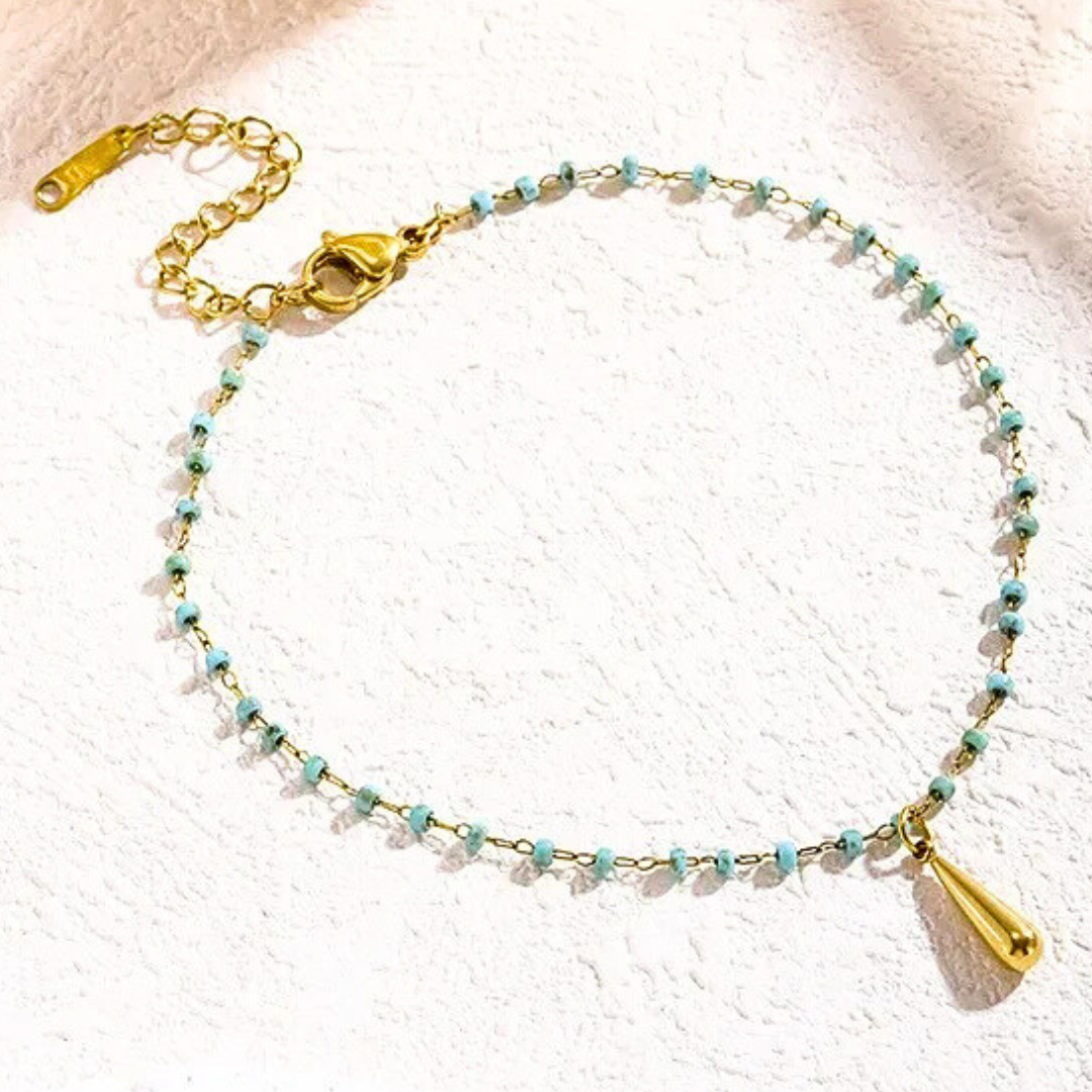 Ocean Drop Anklet – Vanilla Shore